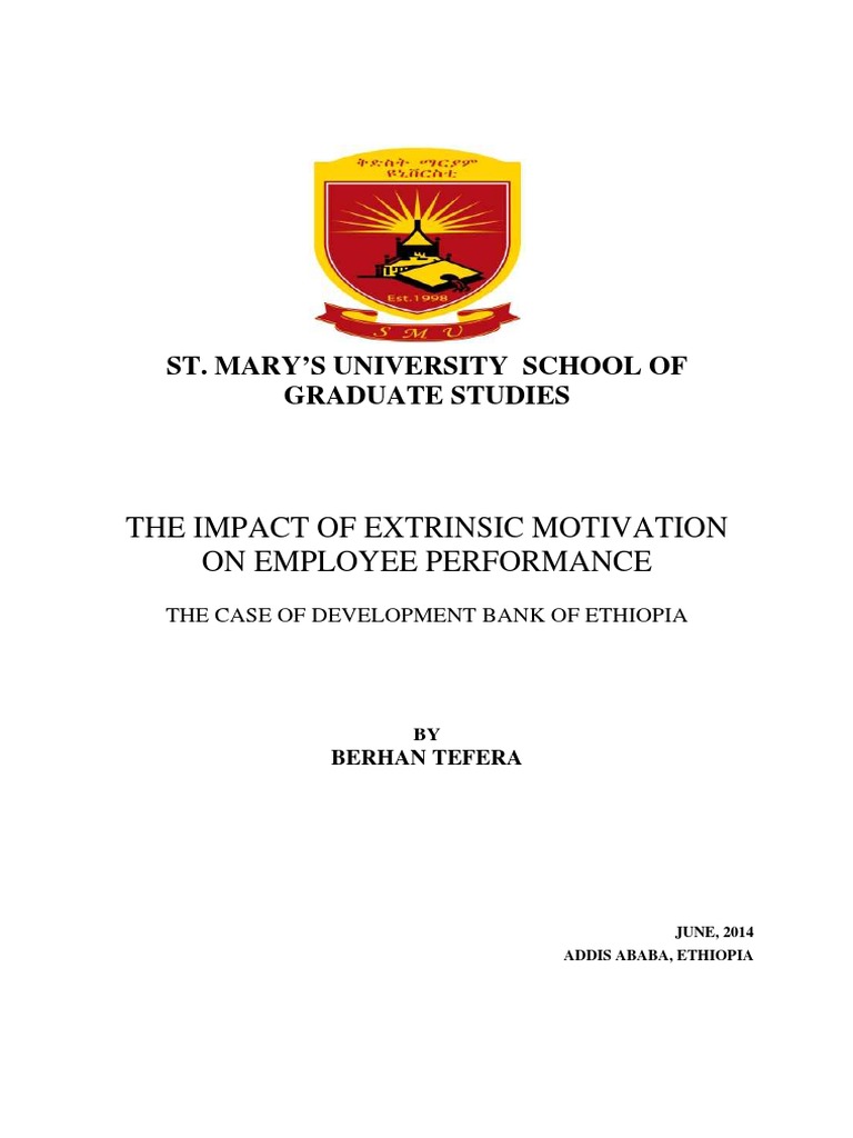 Berhan Tefera | PDF | Motivational | Motivation