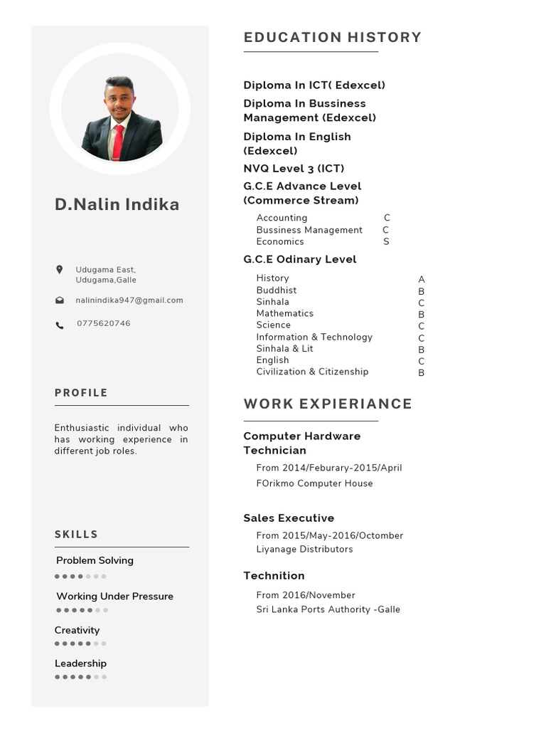 Versatile Job Seeker with ICT Skills | PDF