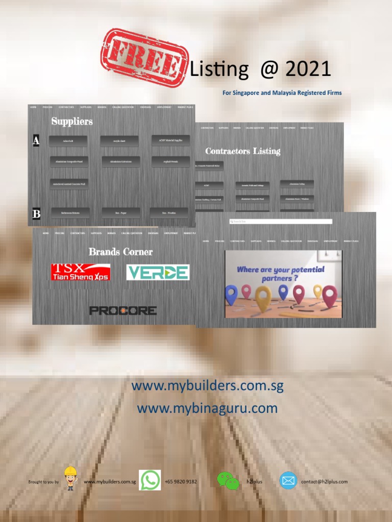 Jan N Feb 2021 WWW - Mybuilders.com - SG | PDF | Engineering | Real Estate