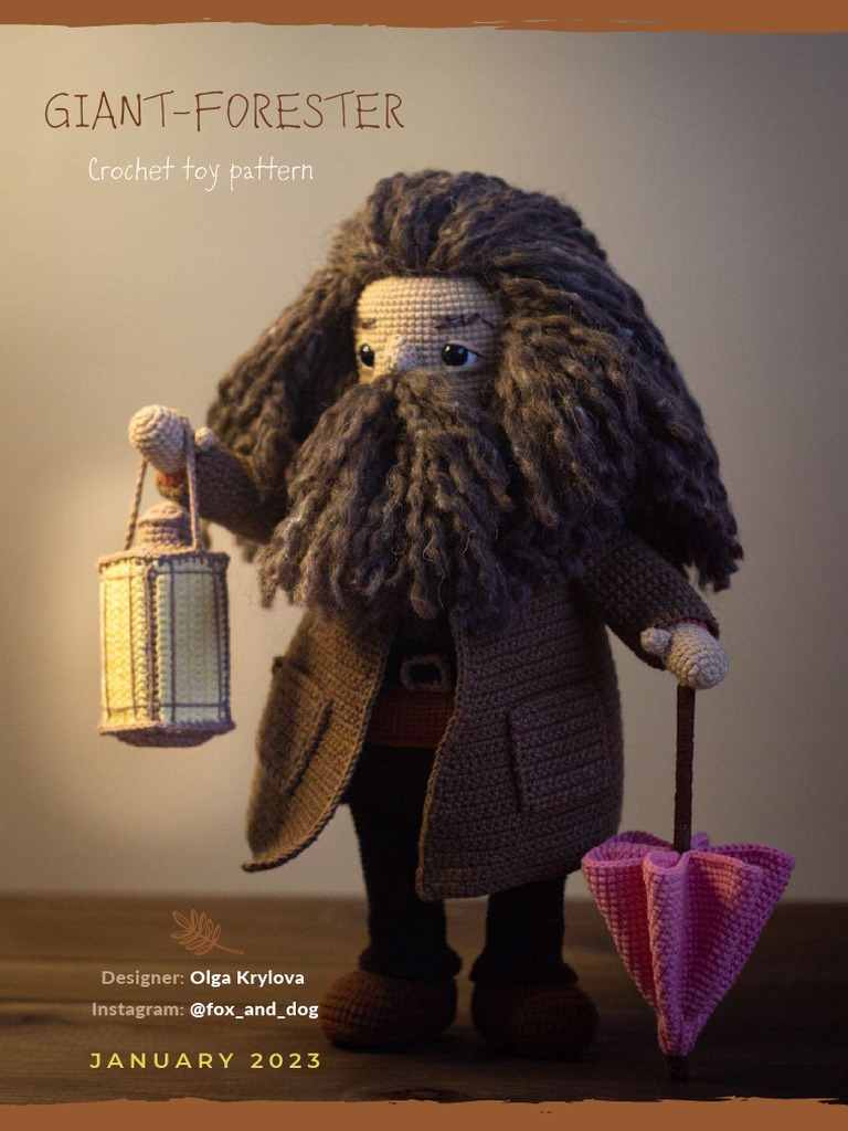 Hagrid Compressed | PDF | Yarn | Crochet