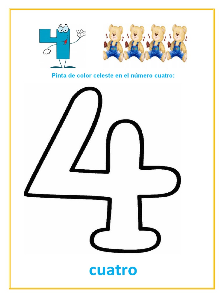 Número 4 para Cuadernos | PDF | Artes del Lenguaje y Comunicación | Arte