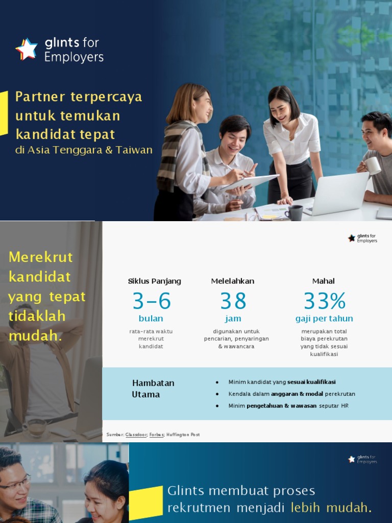 Glints Indonesia - Deck Recruitment Services (1) | PDF