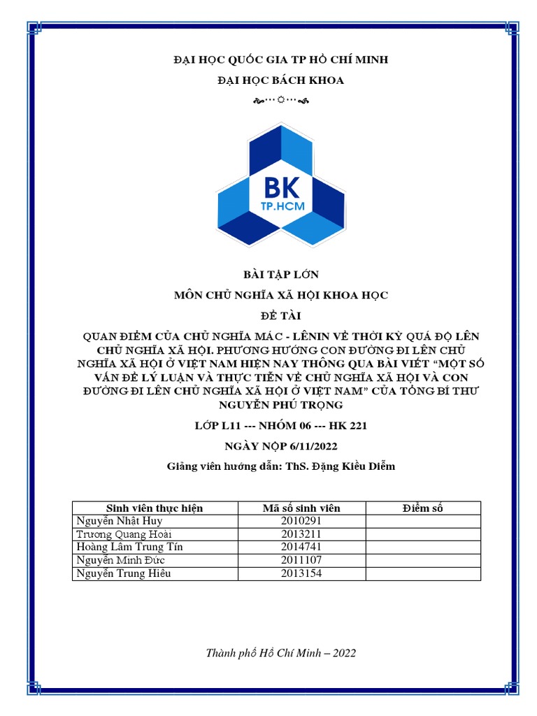 221 - BTL CNXH | PDF
