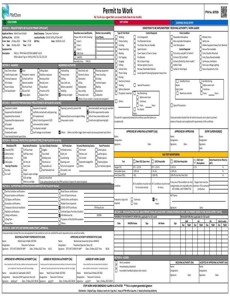 PPM PAGA System 230522 | PDF | Personal Protective Equipment | Chemistry