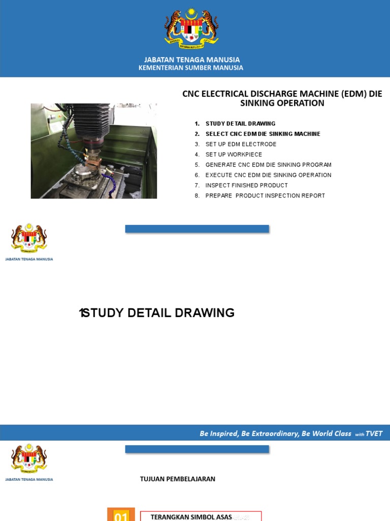 La1 Study Detail Drawing La 2 Select CNC Edm Sinking Machine | PDF