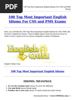 CSS Political Science Past Papers (2000-2023) (Free Download) | PDF ...