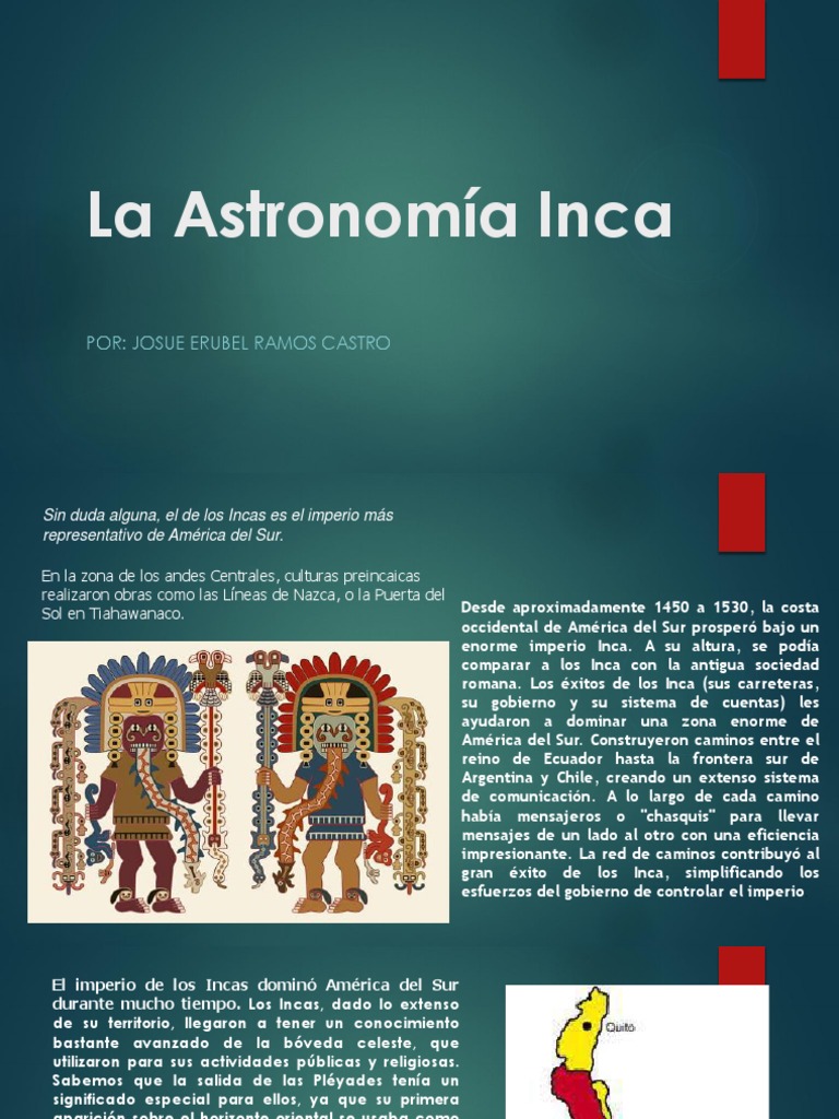 La Astronomía Inca | PDF | Imperio Inca | Constelación