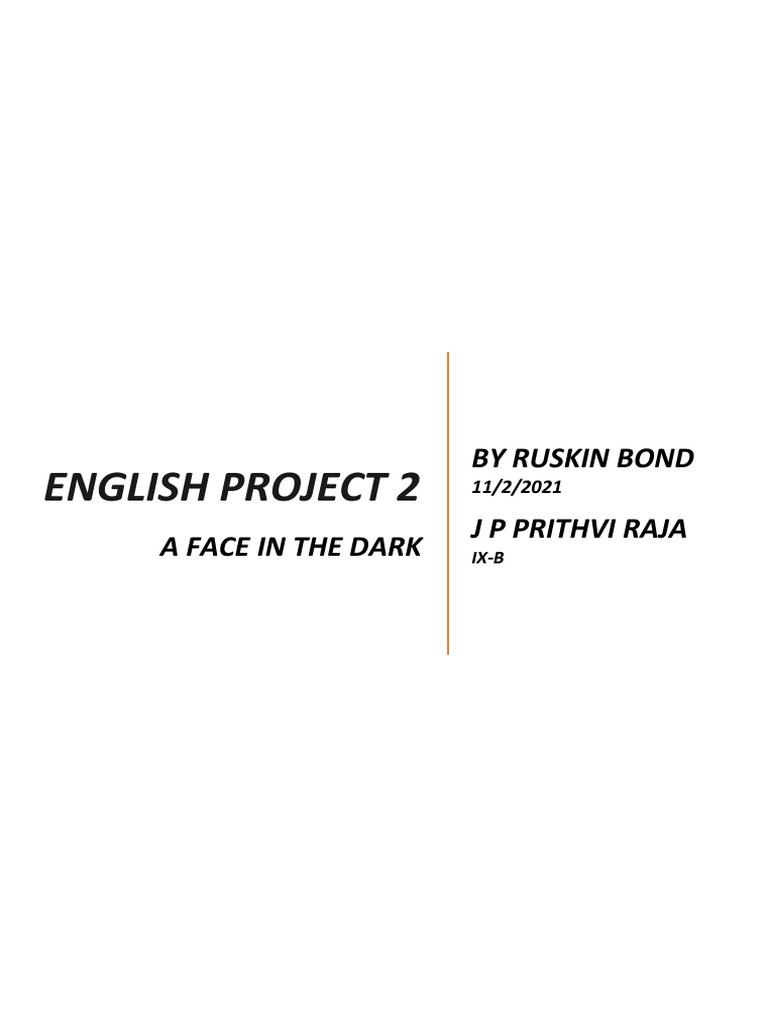 English Project 2 Grade 9 | PDF