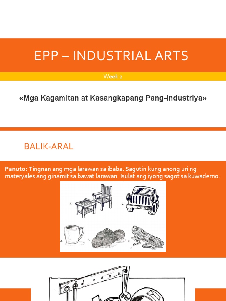 Mga Kagamitan at Kasangkapang Pang-Industriya | PDF