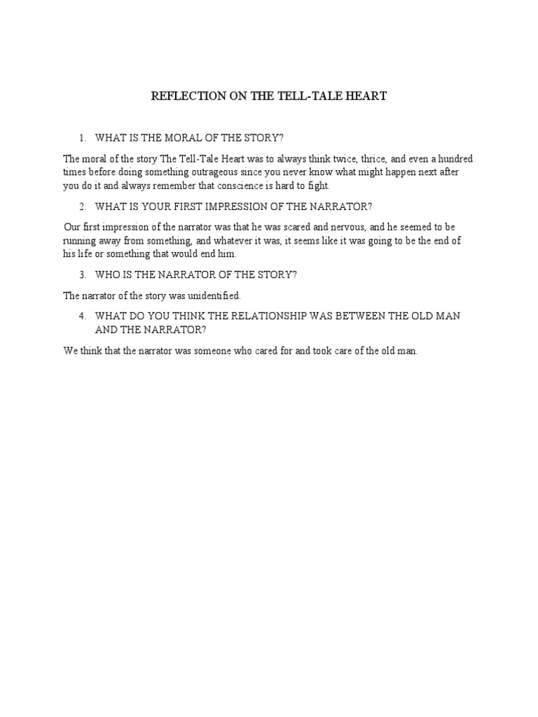 Reflection On The Tell | PDF