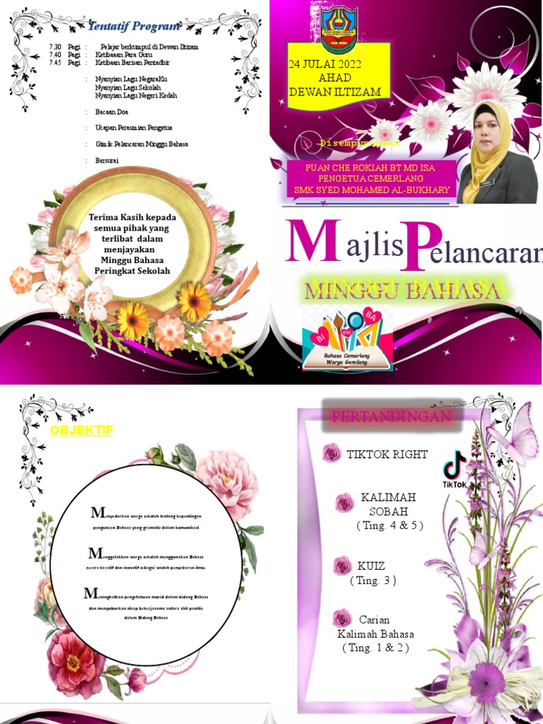 Buku Program Minggu Bahasa | PDF