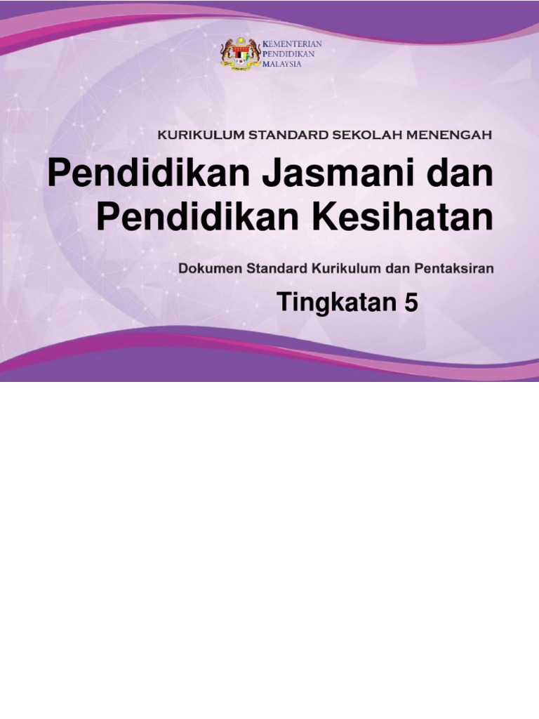 DSKP KSSM PJPK Form 5 | PDF