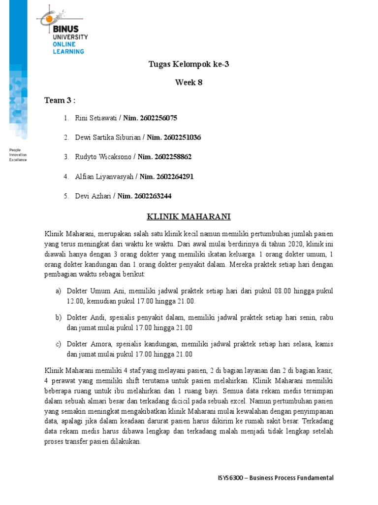 2221 Isys6300035 Ddba TK3-W8-S12-R4 Team3 | PDF