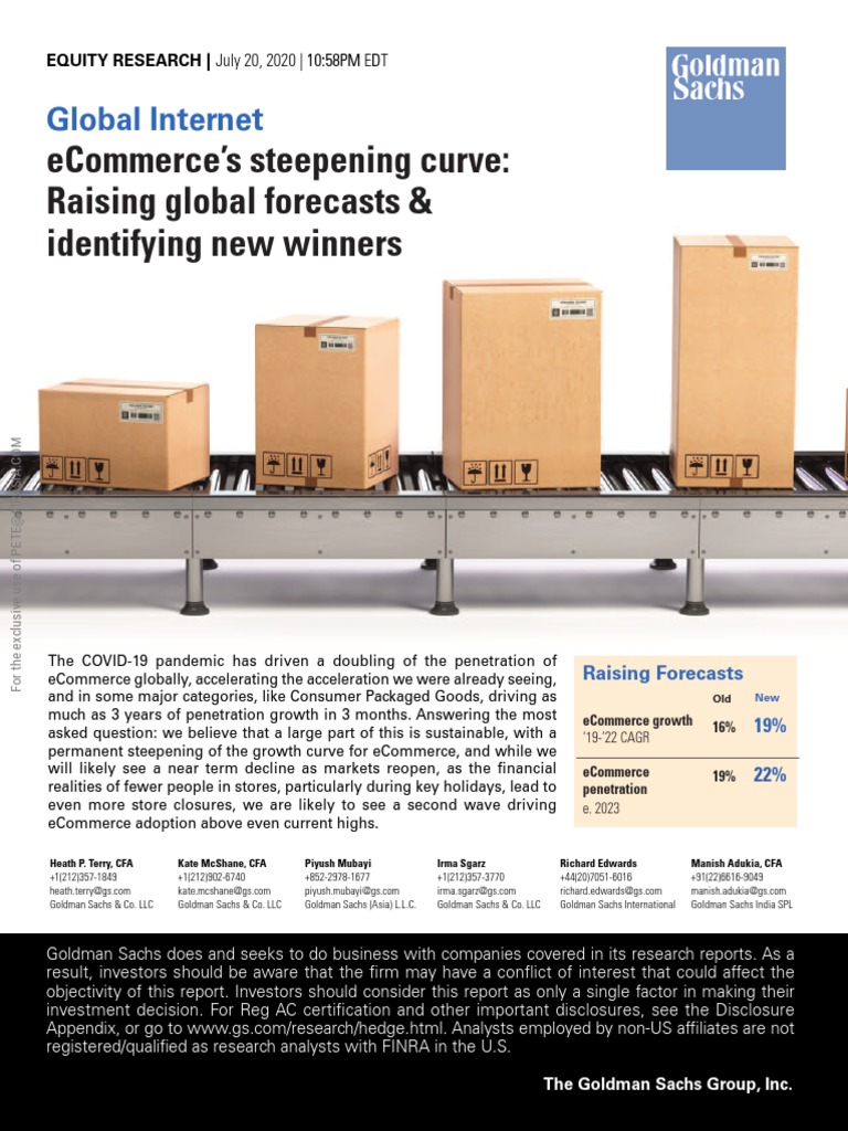 GS - Global Internet - Ecommerce's Steepening Curve - Raising Global ...