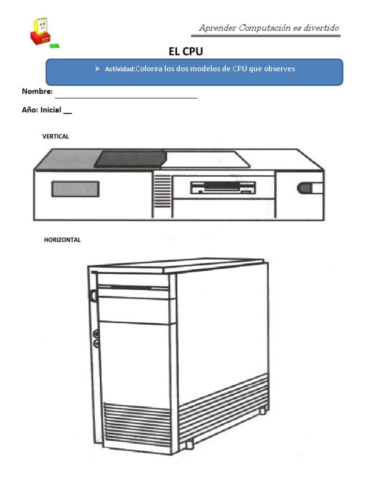 Actividad de Clase El CPU Inicial | PDF