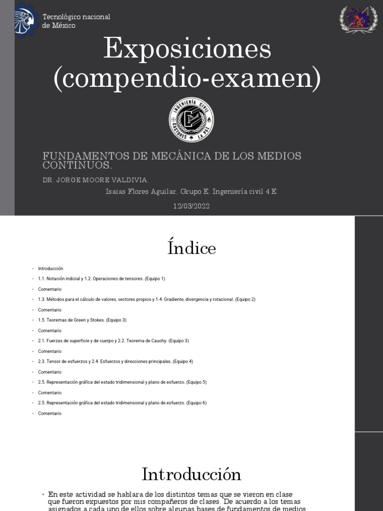 Exposiciones Fundamentos | PDF | Divergencia | Espacio vectorial