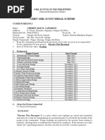 CGSMS Form No. 1 | PDF | Girl Guiding And Girl Scouting | Scouting And ...