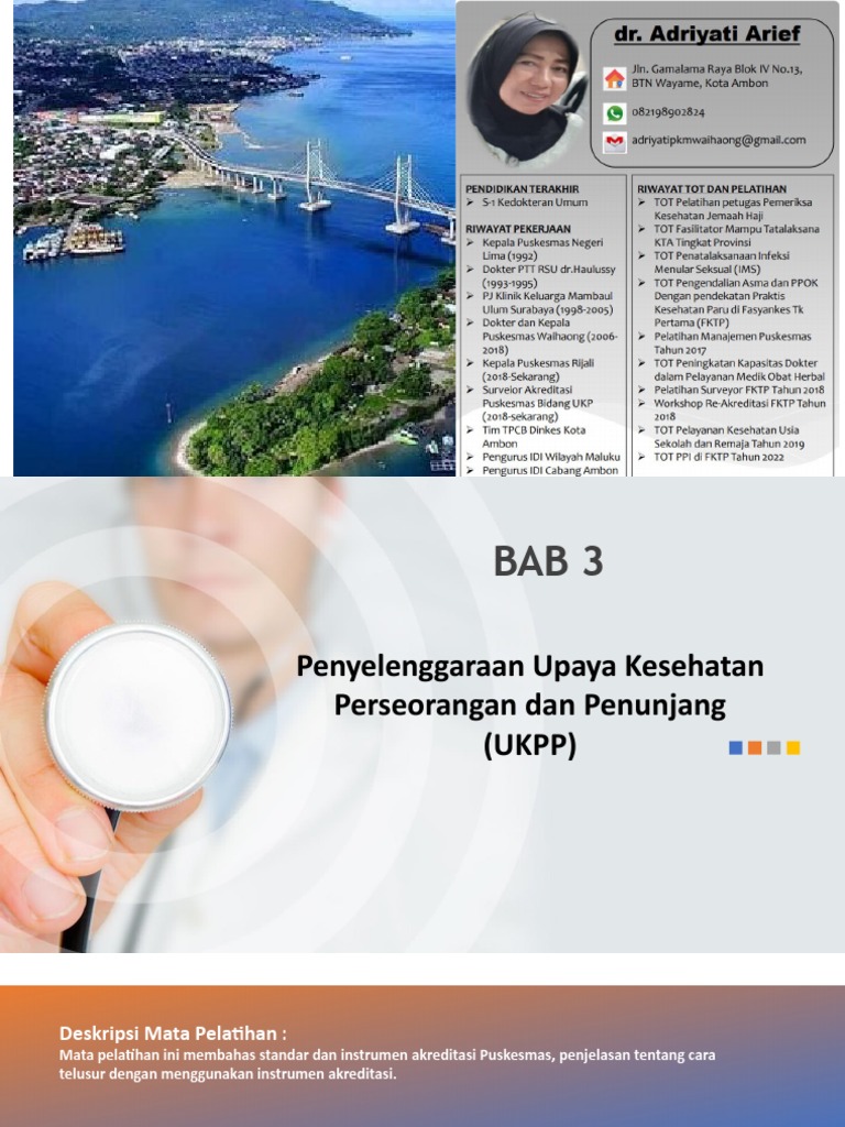 BAB 3 Standar Akreditasi Puskesmas - TKPP | PDF