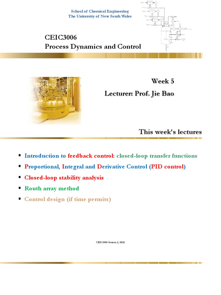 Ceic3006 Lecture 5 | PDF | Control Theory | Computer Science