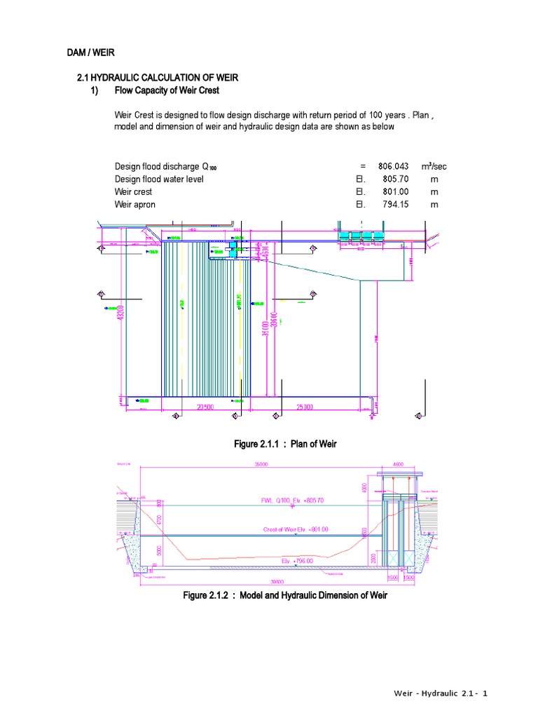 Hidrolic of Weir | PDF | Earth Sciences | Mechanics