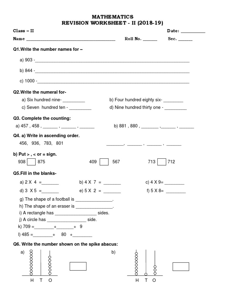 Class 2 Pdf Elephant