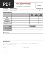 Master's Navigation Audit Guidelines | PDF | Compass | Audit