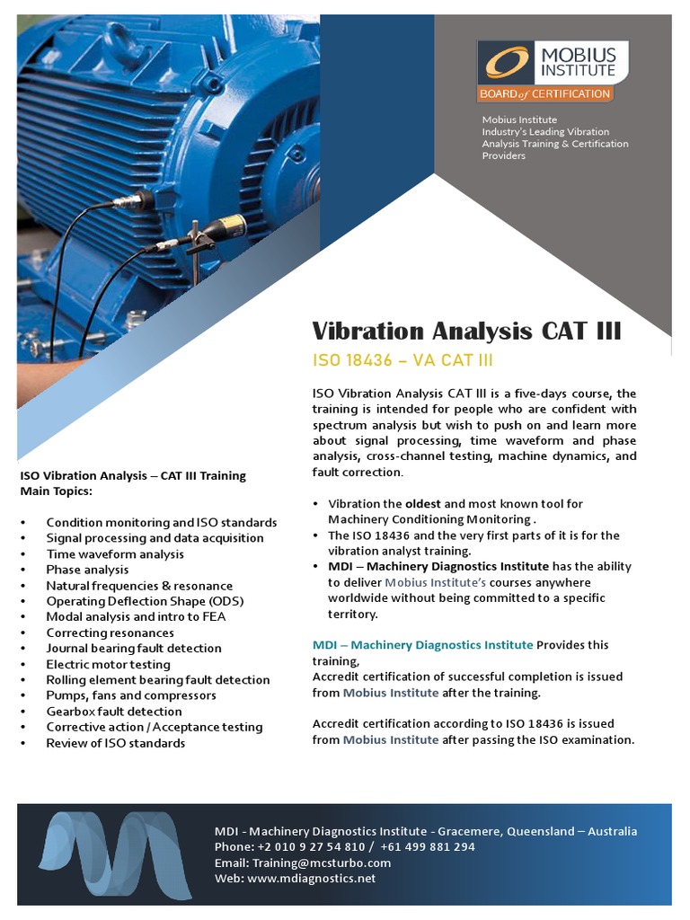 Advanced Vibration Analysis Training | PDF | Electrical Engineering | Computer Engineering