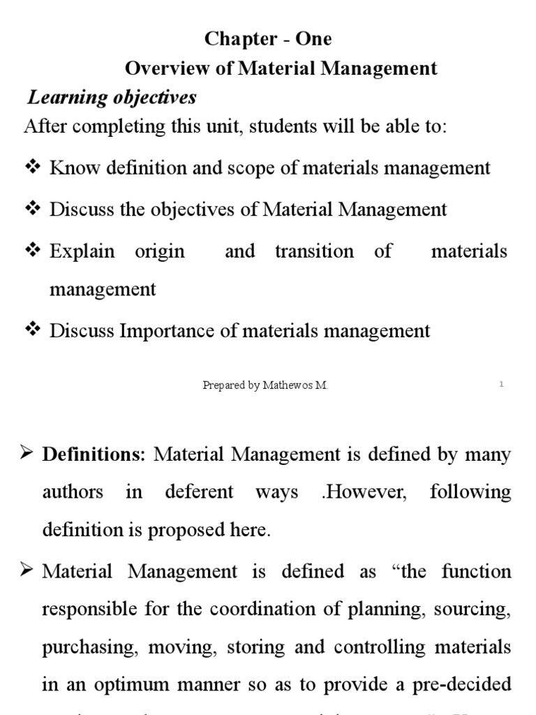 CH 1 | PDF | Inventory | Business