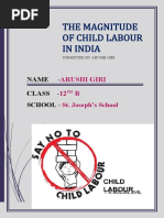 Project On Child Labour | PDF | Child Labour | Occupational Safety And ...