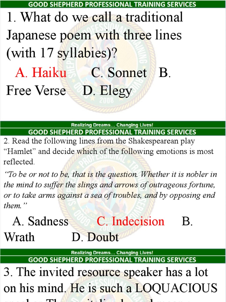 Gen ED Mock Board Questions | PDF | Night | Earth