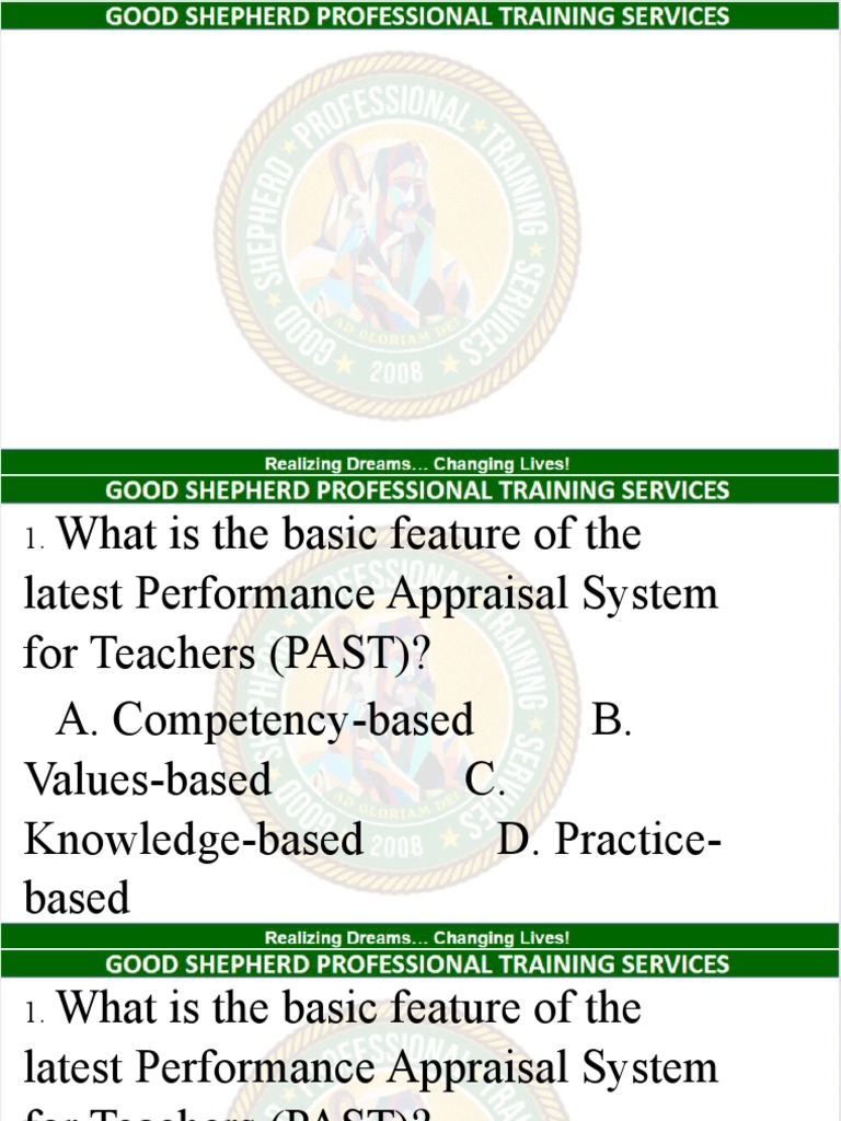Prof ED Mock Board Question 1-75 | PDF | Educational Assessment | Validity (Statistics)