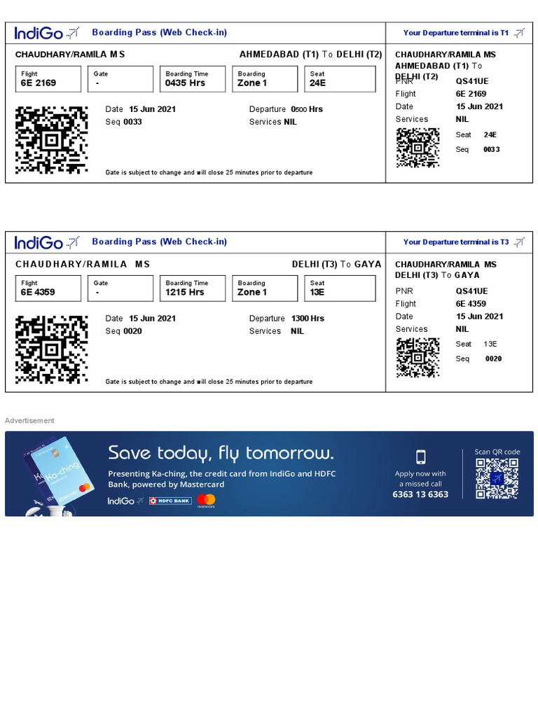 Boarding Pass 2 | PDF