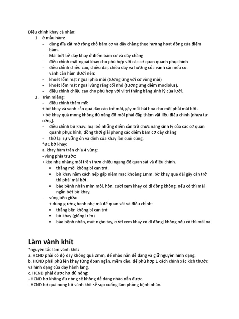 Làm Vành Khít | PDF