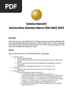 Contoh Soal UTUL UNS 2024 | PDF