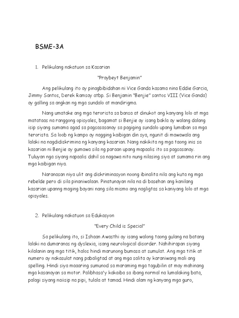 Pelikula | PDF
