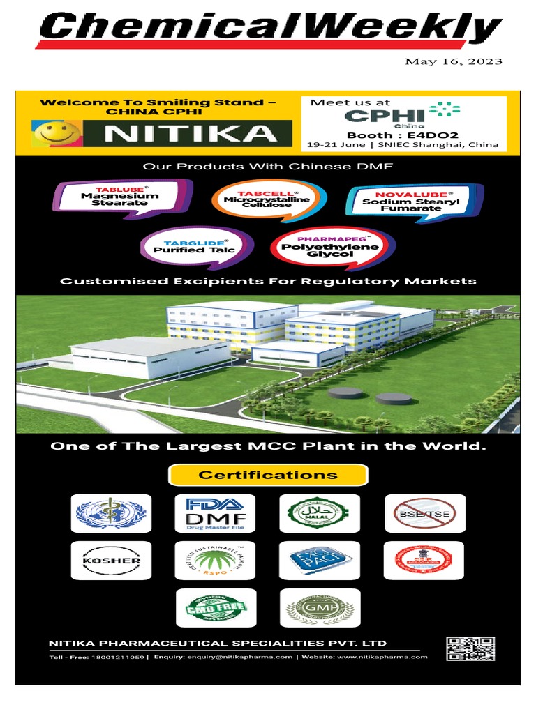 Chemical Weekly May16 | Download Free PDF | Functional Group | Organic ...