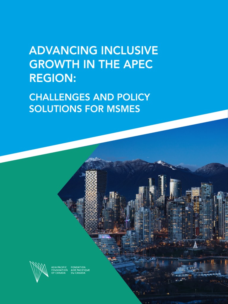Policy Solutions for MSMEs in APEC | PDF | Asia Pacific Economic ...