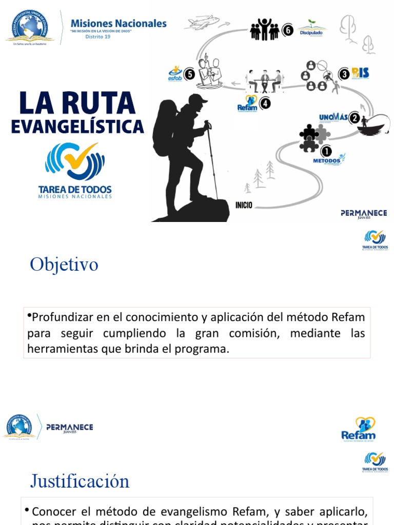 Refam Ruta Evangelistica Permanece | PDF | Conocimiento | Presupuesto