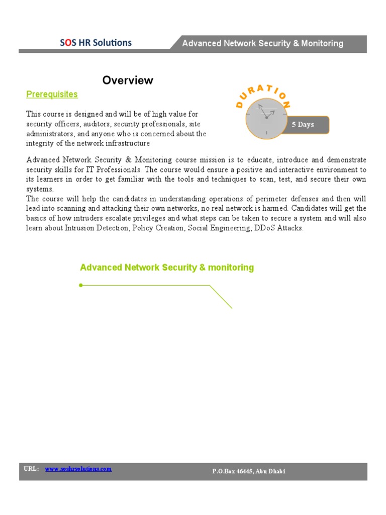 Advance Network Security | Download Free PDF | Security | Computer Security