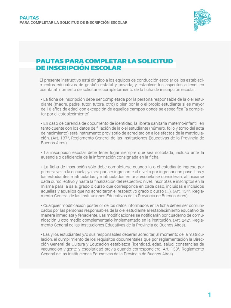 Planilla Inscripcion - Primaria | Descargar gratis PDF | Identidad de ...