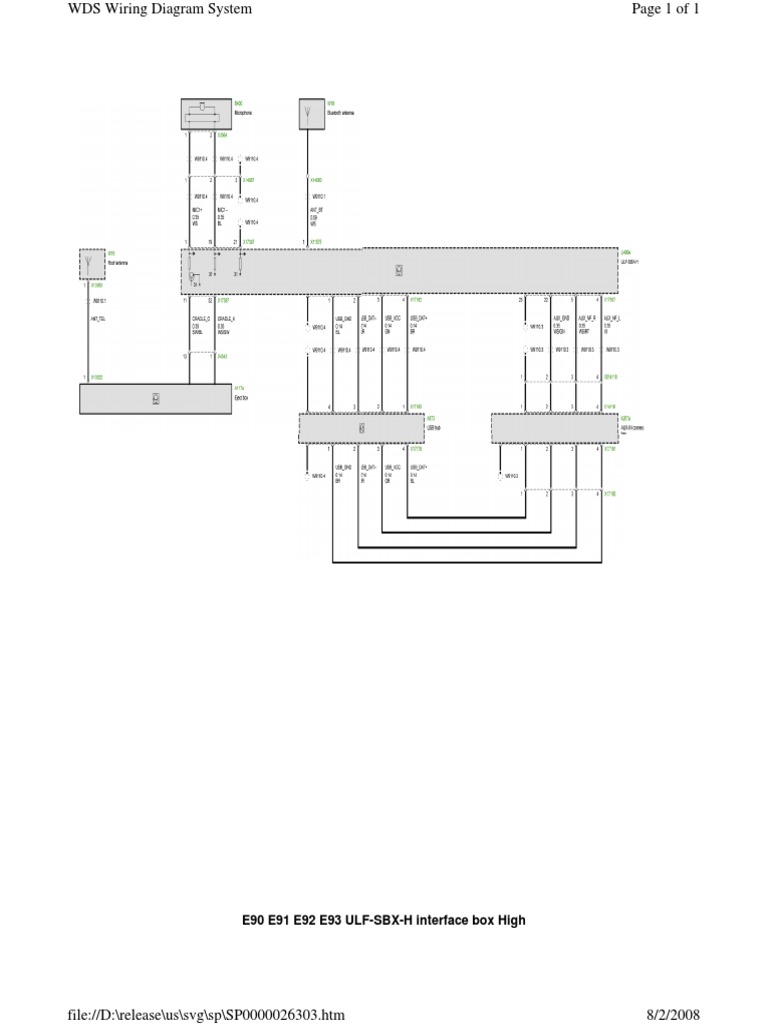 E90 ULF-SBX-H Interface Box High WD | PDF | Science & Mathematics ...