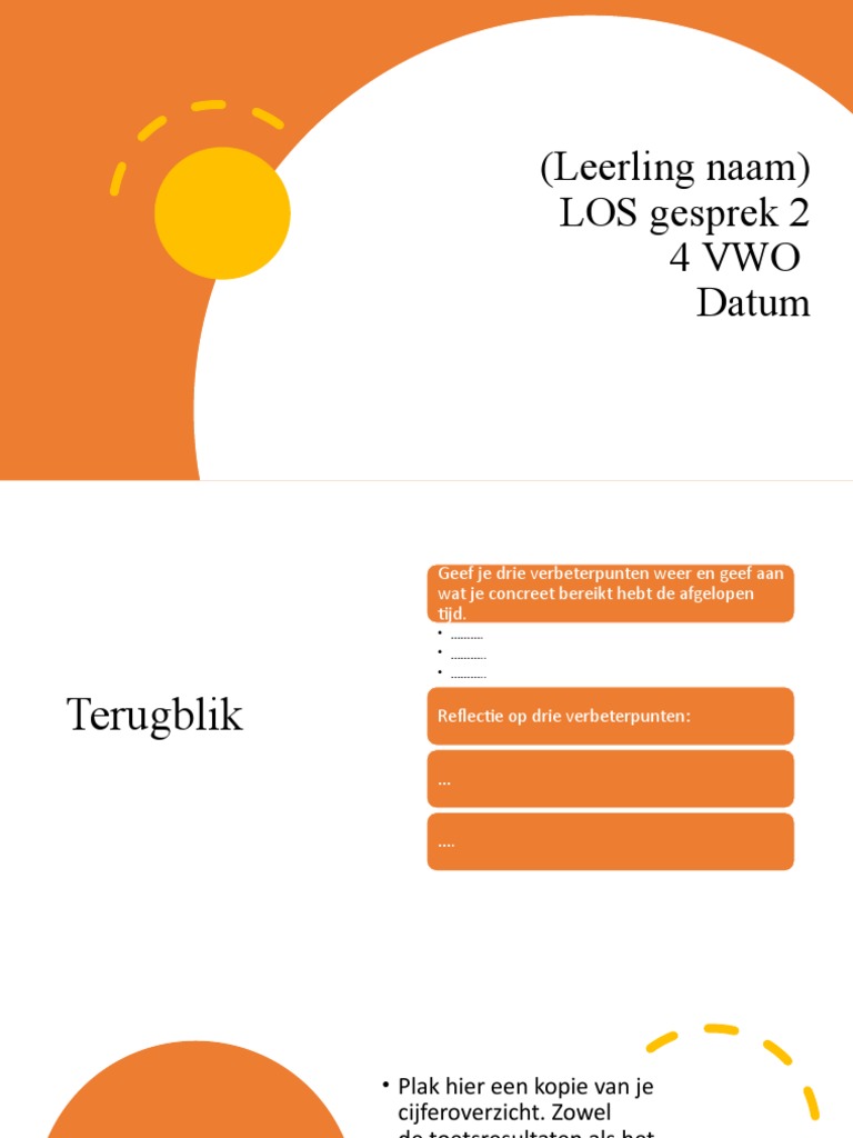 Format Presentatie LOS Gesprek 2 4V | PDF