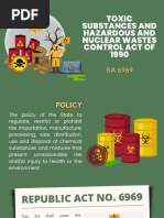 Ra 6969 | PDF | Chemical Substances | Toxicity