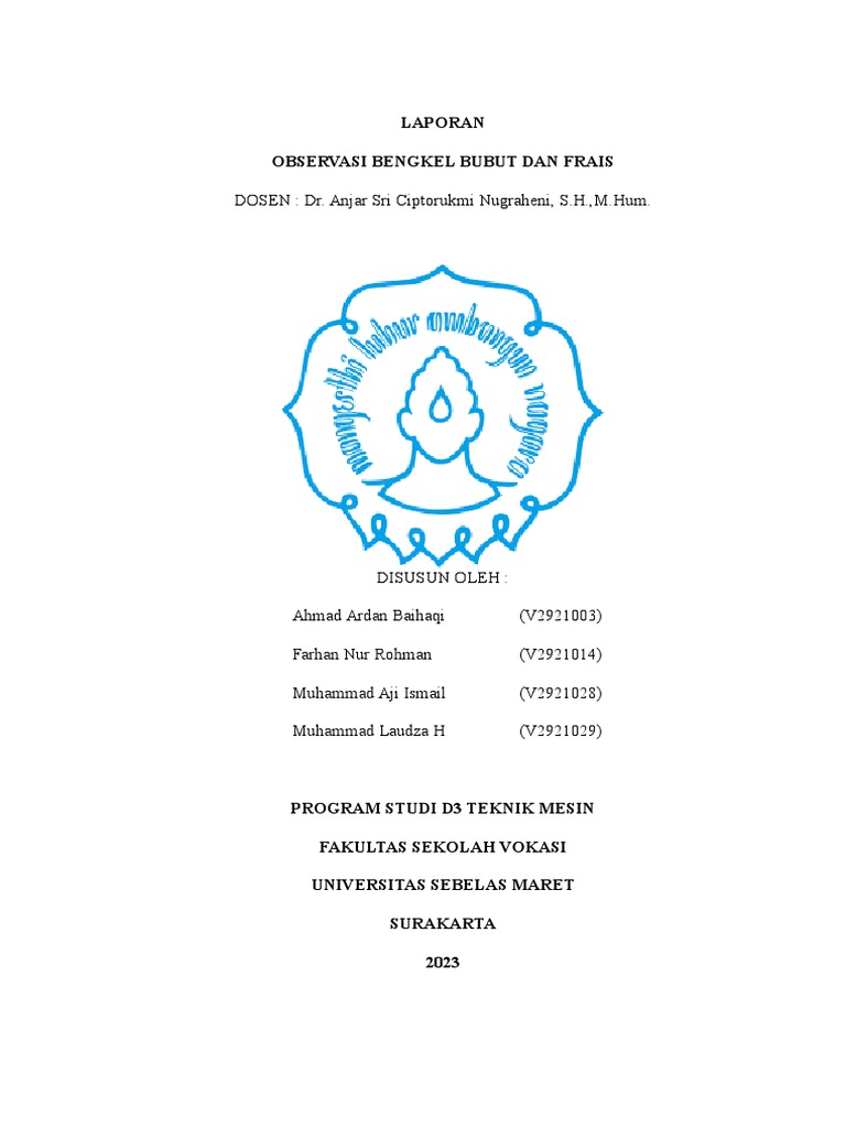 Laporan Observasi Bengkel Bubut BBC | PDF