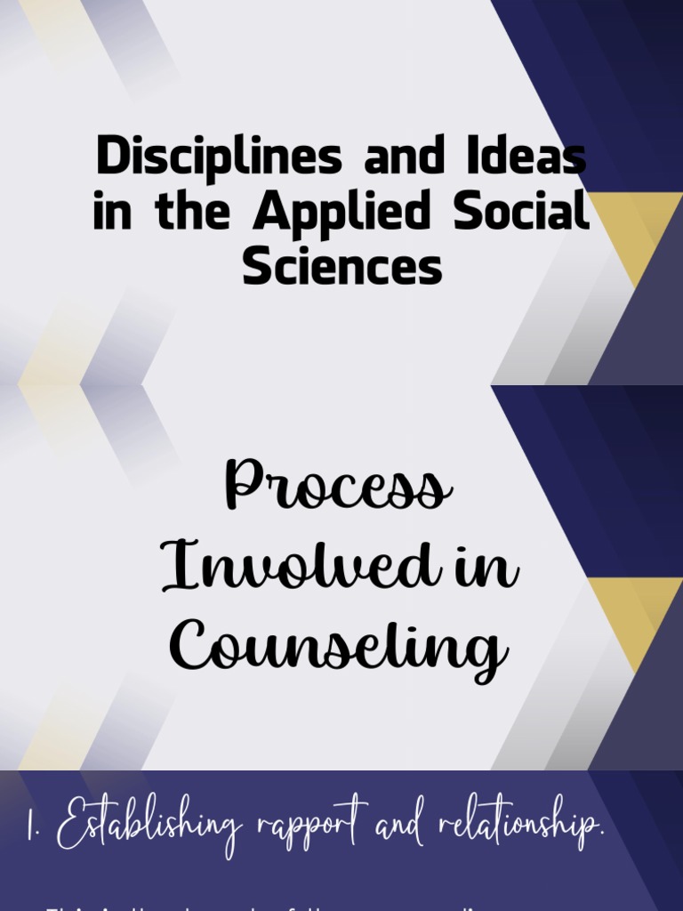 Counseling Process & Methods | PDF | Psychotherapy | Psychology