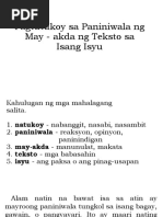 FILIPINO 5 QUARTER 3 WEEK 7-Pagsulat NG Sulating Pormal at Di Pormal Sa ...