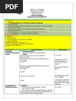 Cot - DLP - English 4 by Teacher Rosemarie C. Hernando | PDF | English Language | Teachers