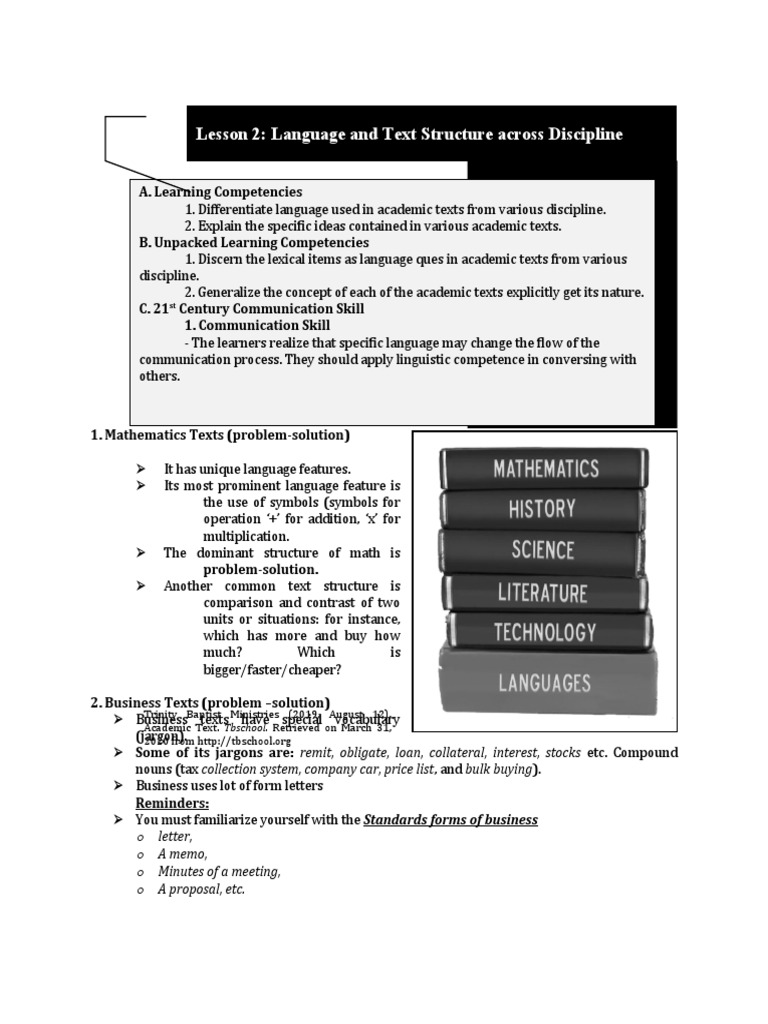 EAPP Lesson2 | PDF | Social Sciences | Science