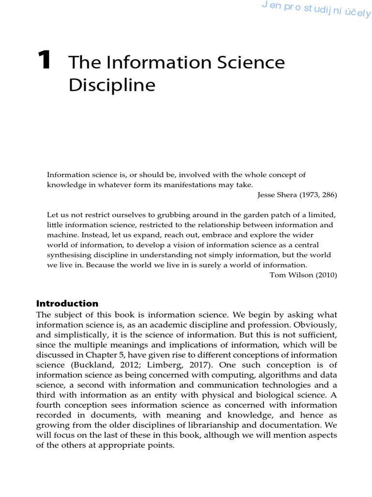 Povinne BAWDEN David - ROBINSON Lyn - Introduction To Information Science 2nd Edition-26-43 ...