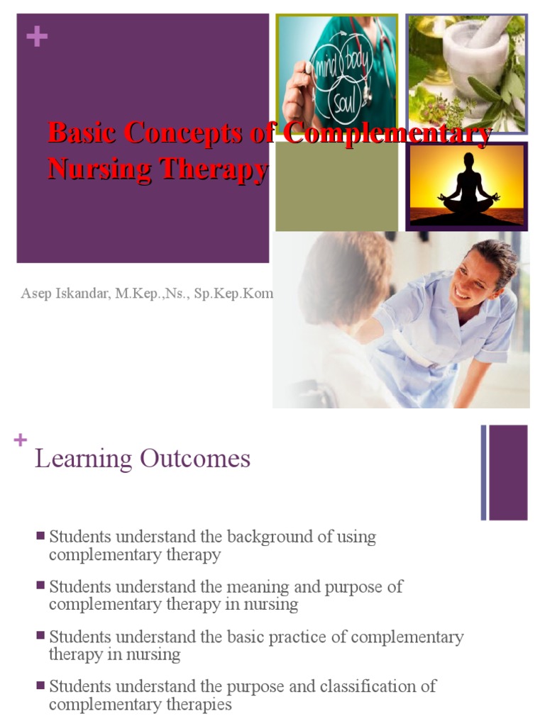 Basic Concepts of Complementary Nursing Therapy | PDF | Pengembangan Diri